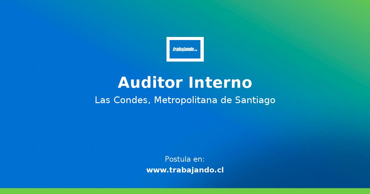 Auditor Interno - Trabajando.com